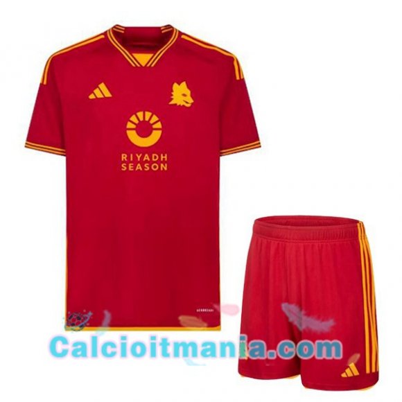 Maglia Calcio AS Roma Bambino RIYADH SEASON Prima Rosso 2023-2024 - €22.00