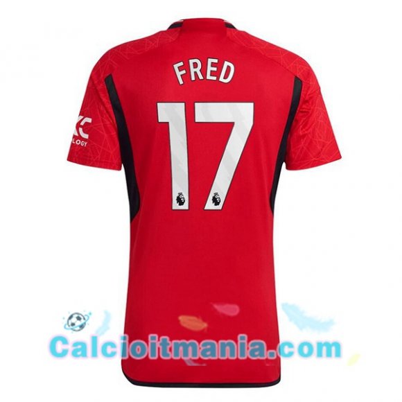 Maglia Manchester United (Fred 17) Prima Rosso 2023-2024 - €28.00