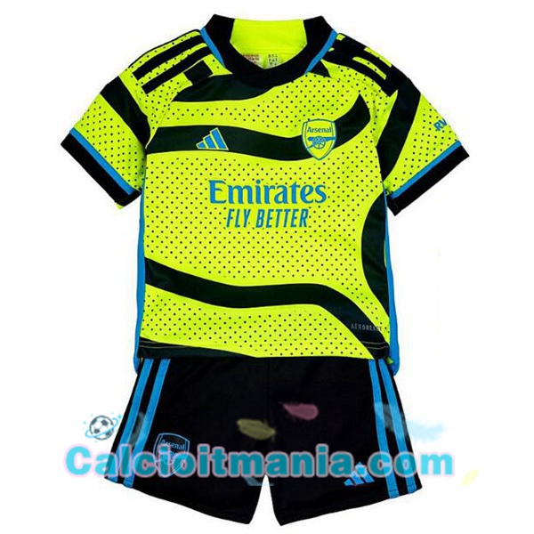 Maglia Calcio Arsenal Bambino Seconda Verde 2023-2024 - €22.00